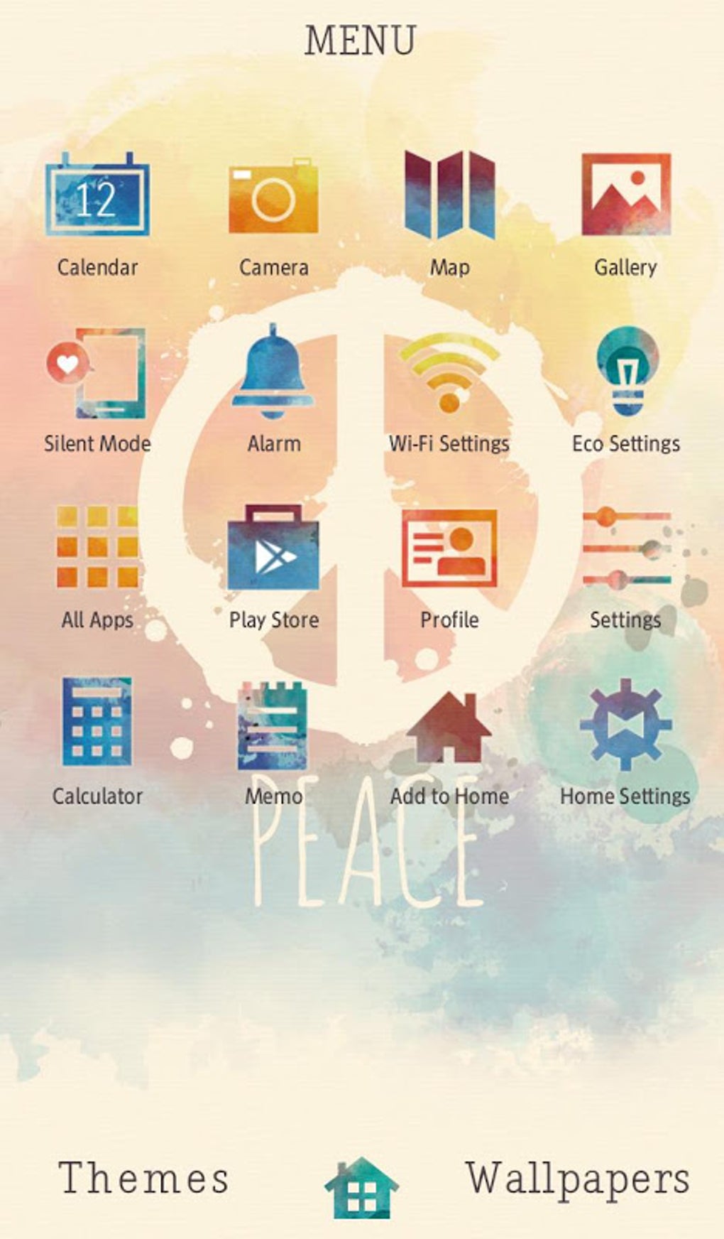 Peace Sign Wallpaper＆Theme APK for Android - Download