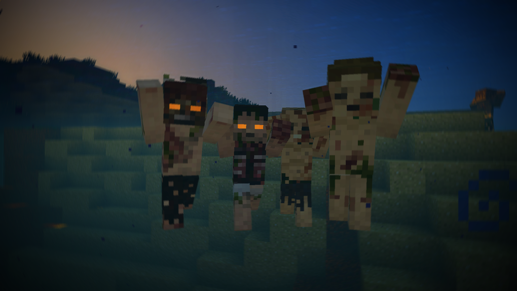 Tissou's Zombie Pack for Minecraft: Java & Bedrock Edition - Mod Download