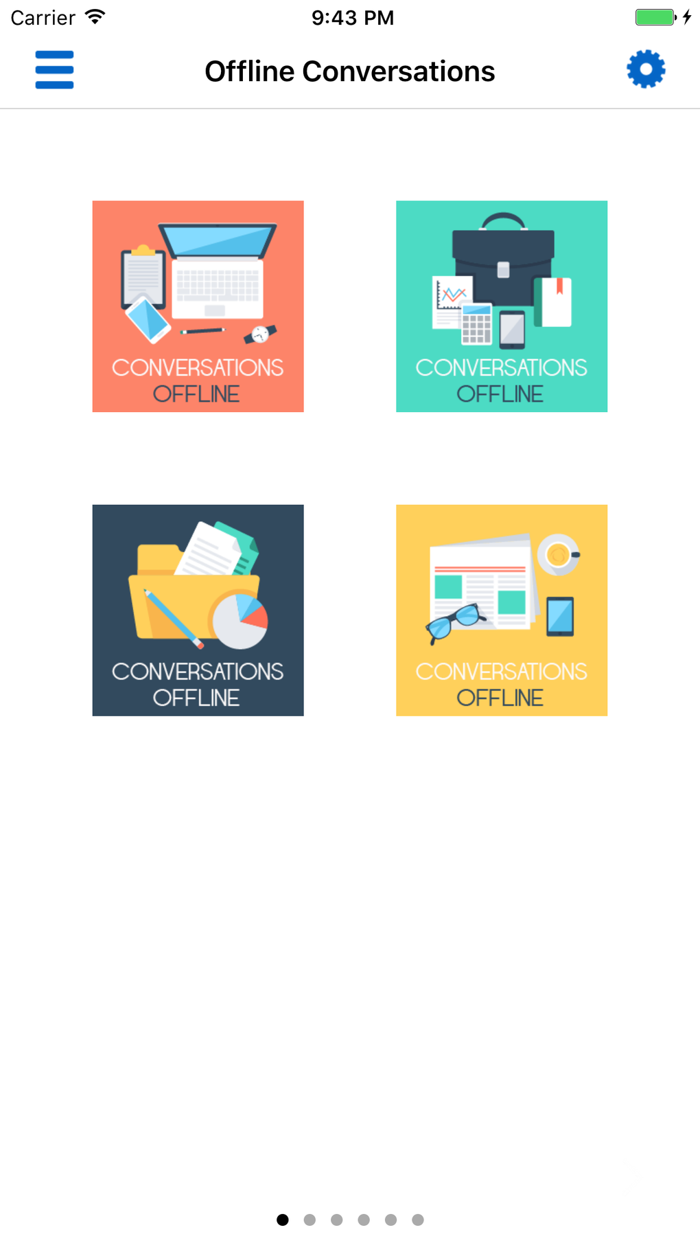 Offline Conversations - Easy English Practice for iPhone - Download