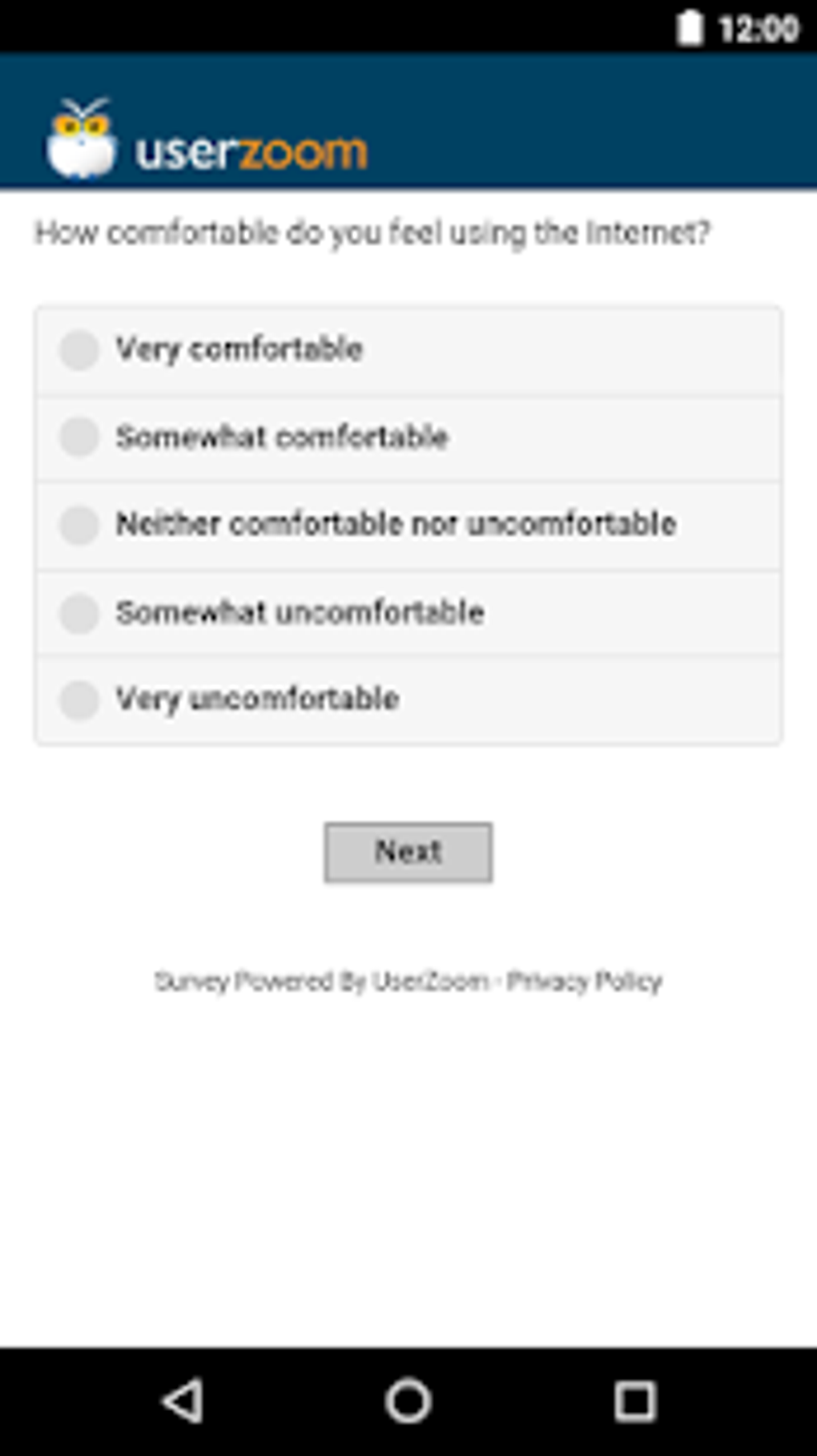 UserZoom Surveys APK for Android - Download