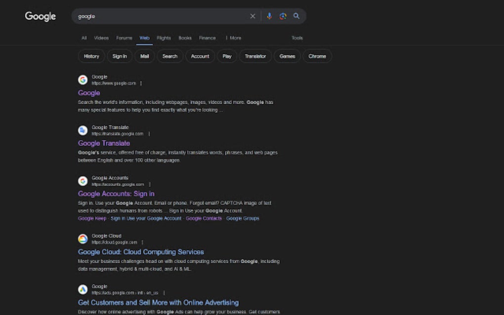 &udm=14 para Google Chrome - Extensión Descargar