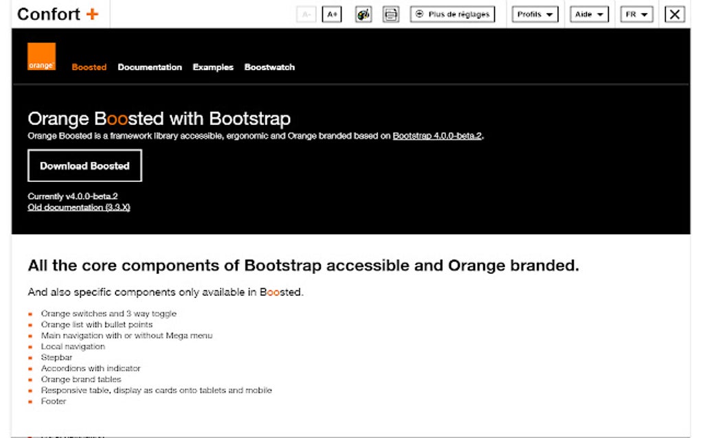 Orange Confort+ para Google Chrome - Extensión Descargar