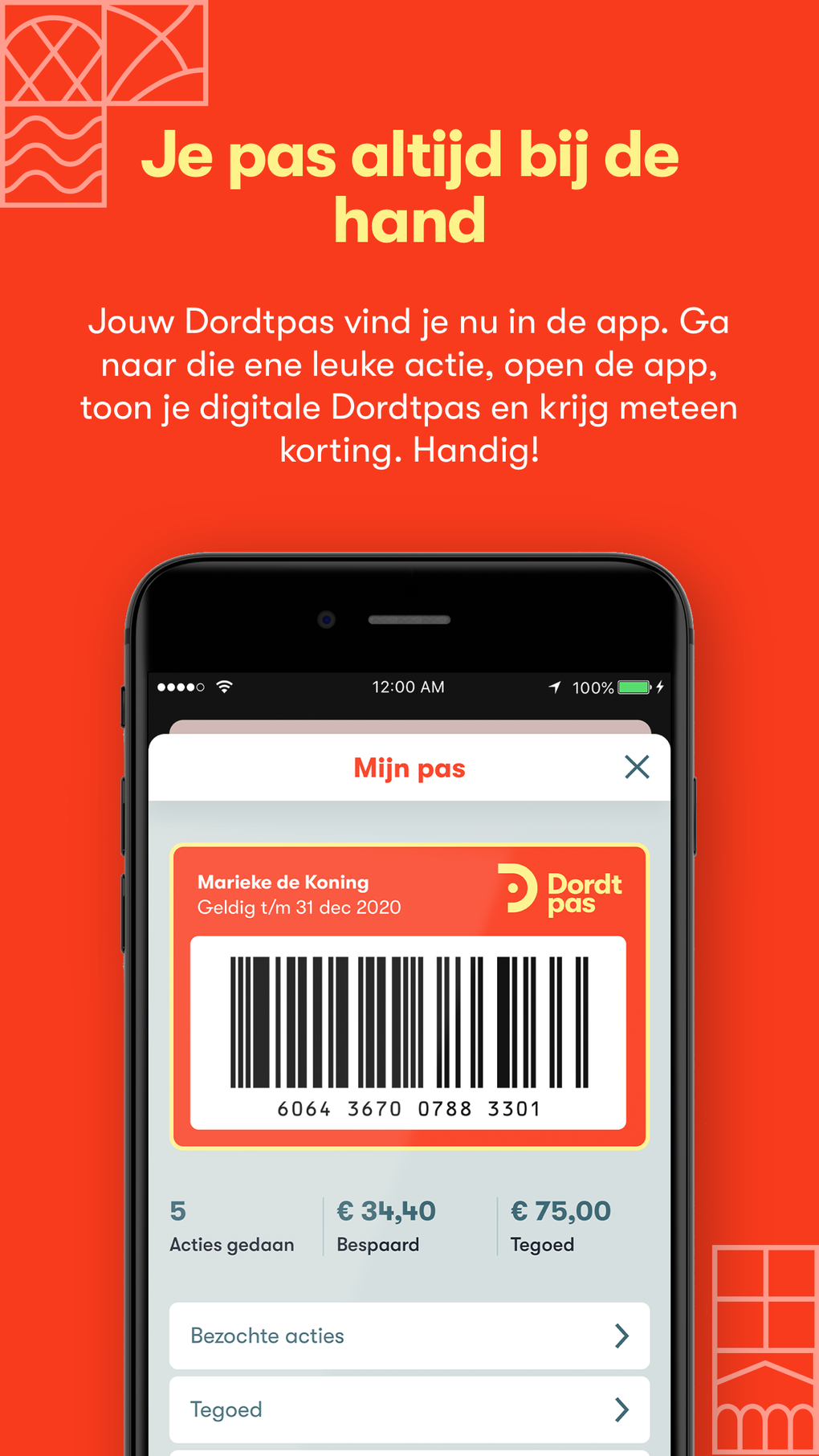 Dordtpas for iPhone - Download