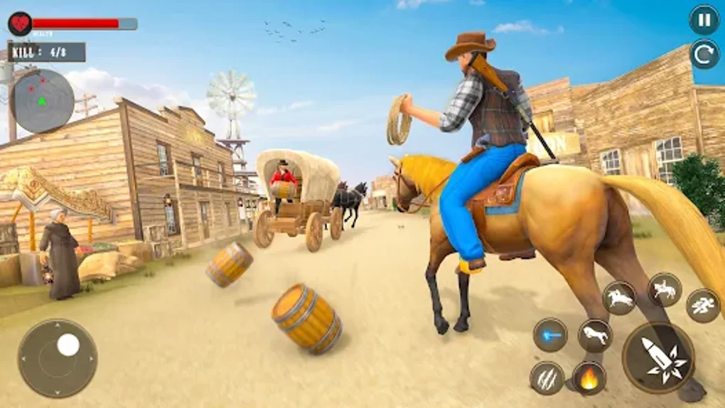 West Cowboy Wild Horse Riding para Android - Descargar