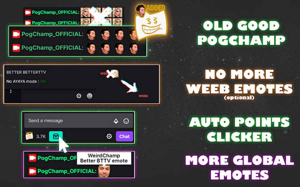 Better BTTV for Google Chrome - Extension Download