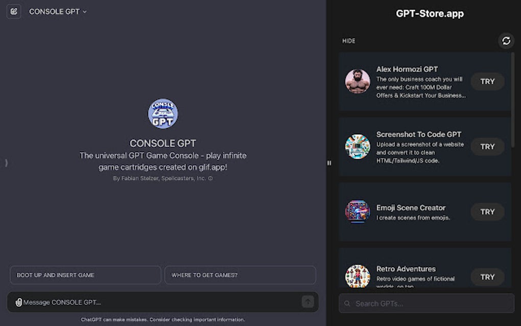 GPT-Store.app for Google Chrome - Extension Download