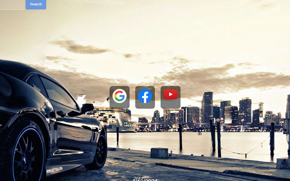 Urban Nightfall Background for Google Chrome - Extension Download