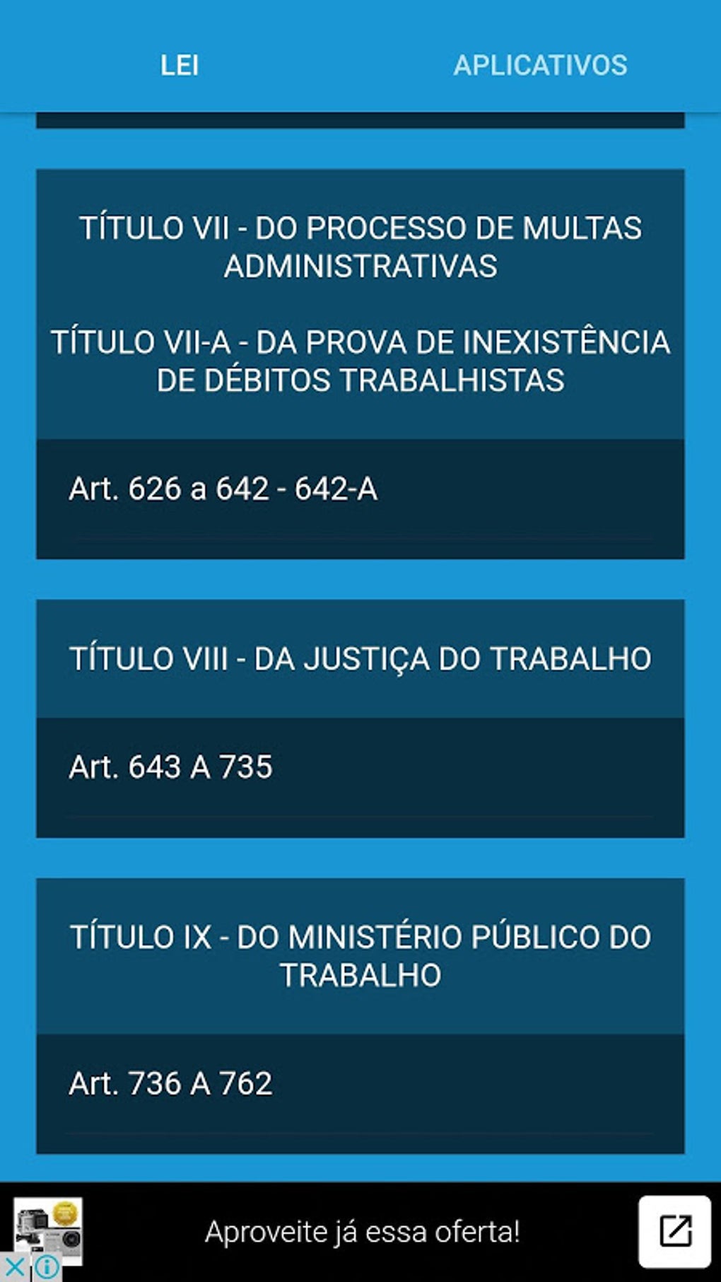 CLT - Leis trabalhistas reformadas APK para Android - Download
