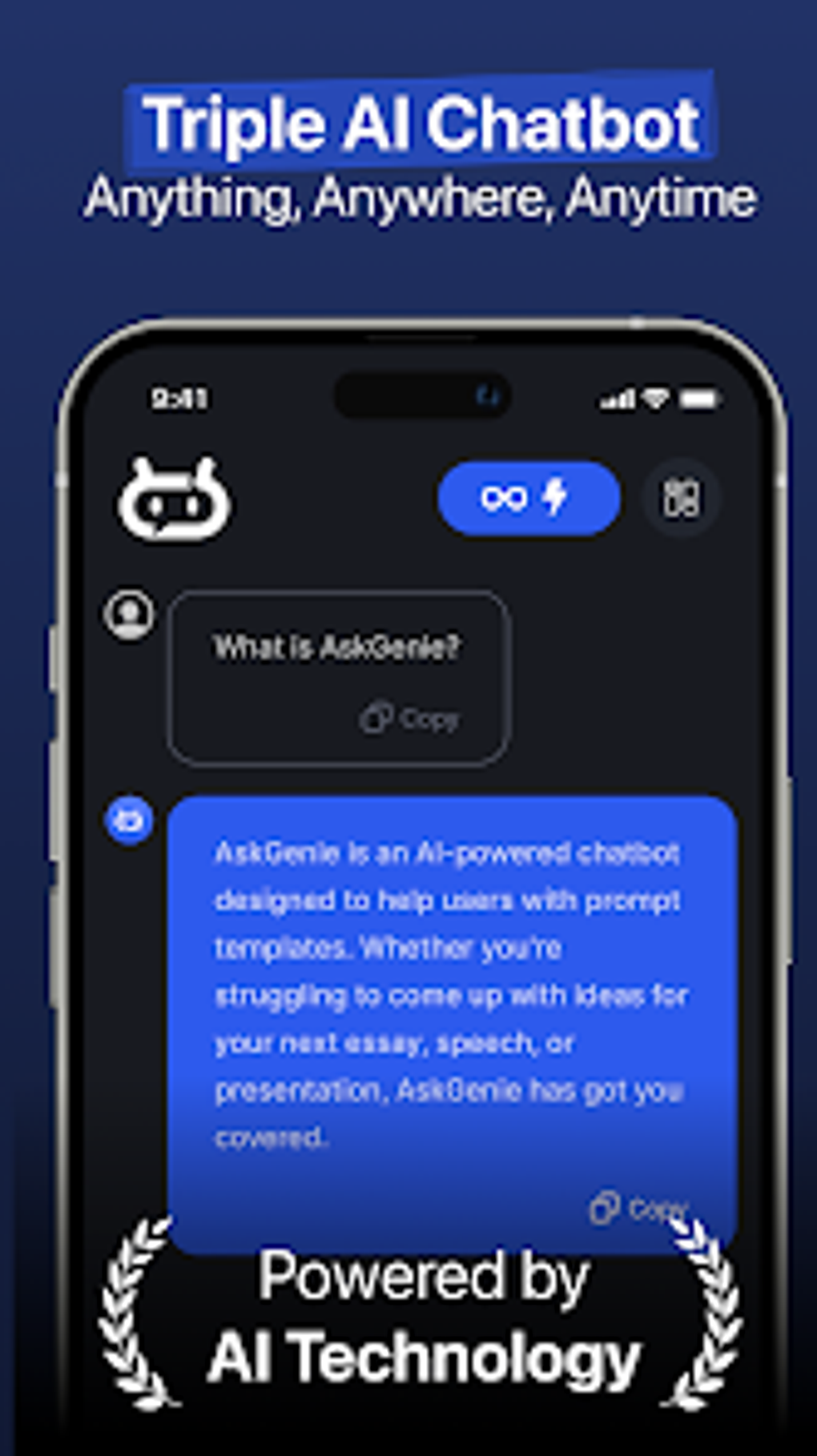 AskGenie: Chatbot AI Assistant for Android - Download