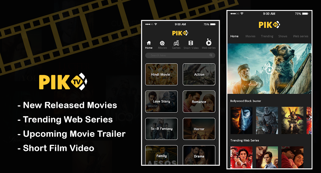 Pik TV - Show Movies Series for Android - Download