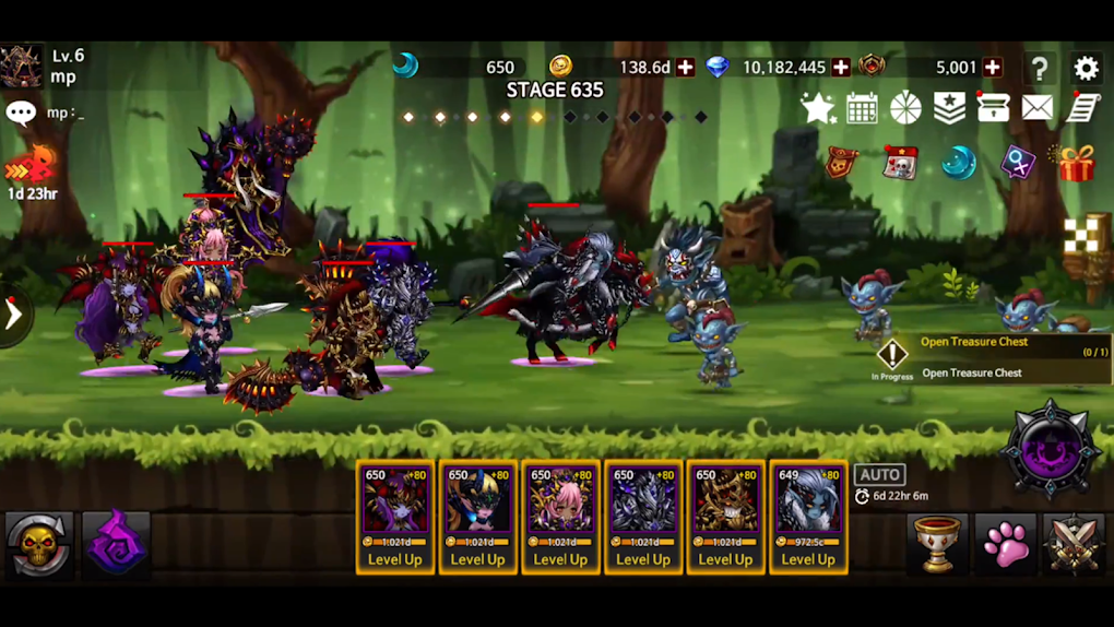 Skull Arena: Idle Hero RPG Game para Android - Descargar