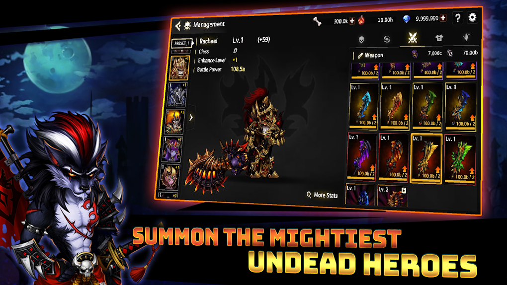 Skull Arena: Idle Hero RPG Game para Android - Descargar