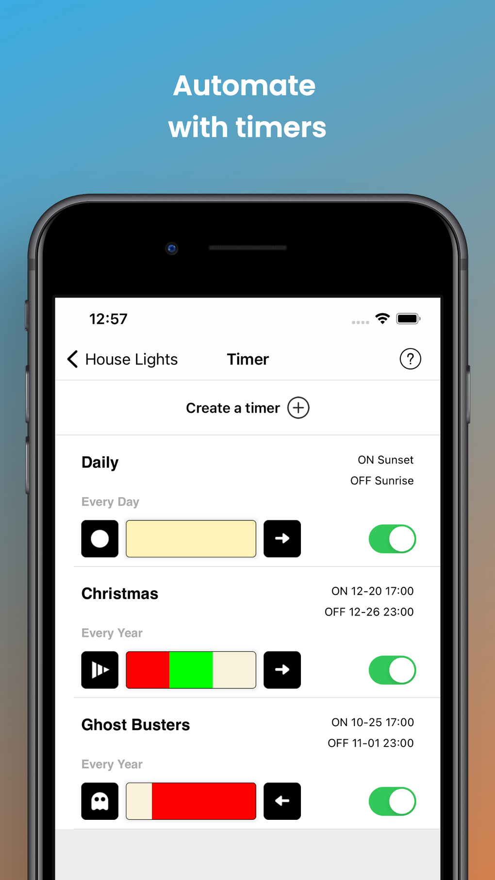Gemstone Lights HUB for iPhone - Download