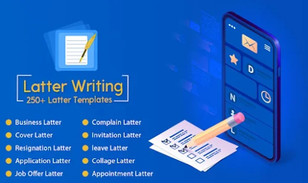 Letter Writing Templates per Android - Download