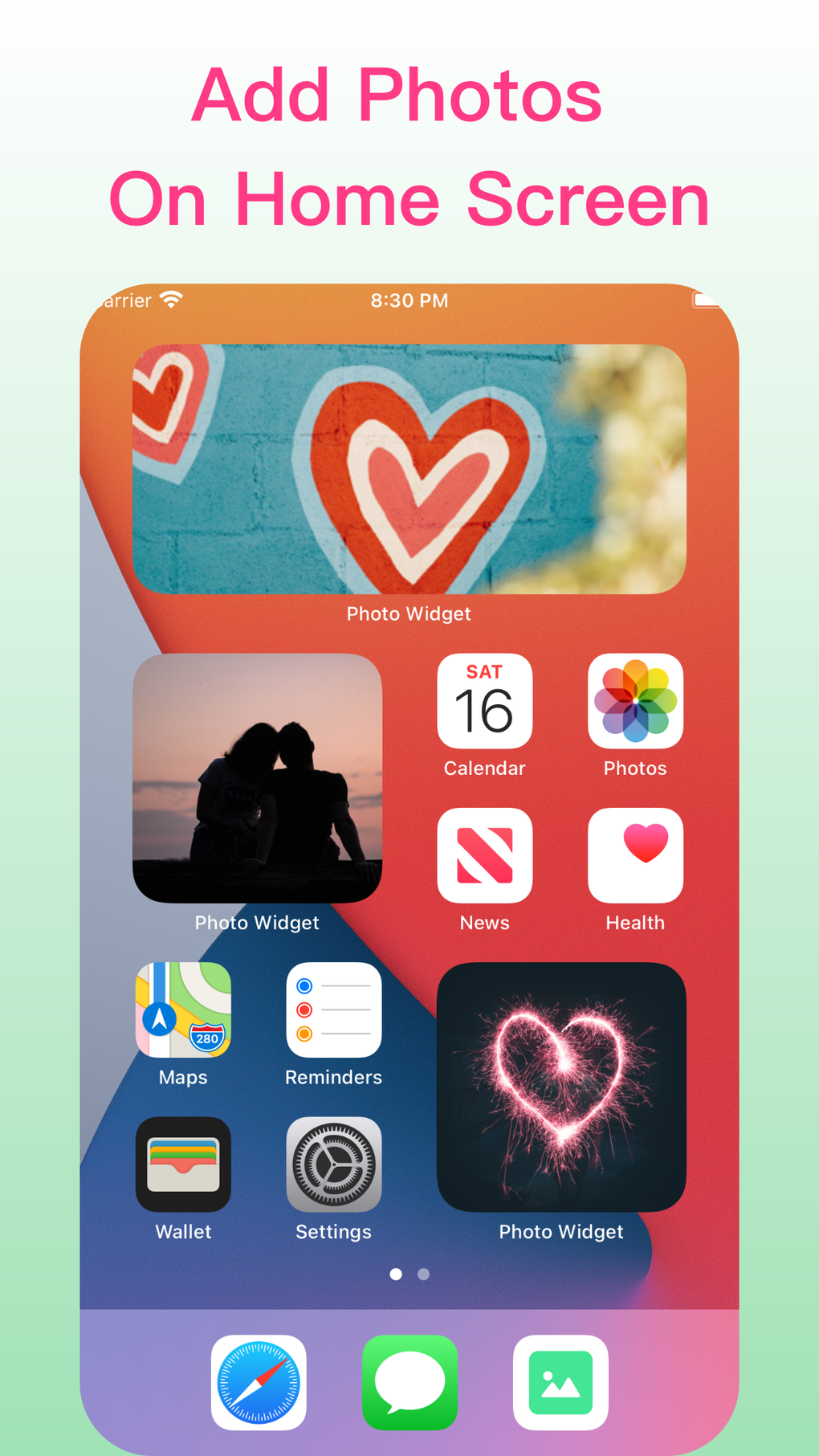 Photo Widget para iPhone - Descargar