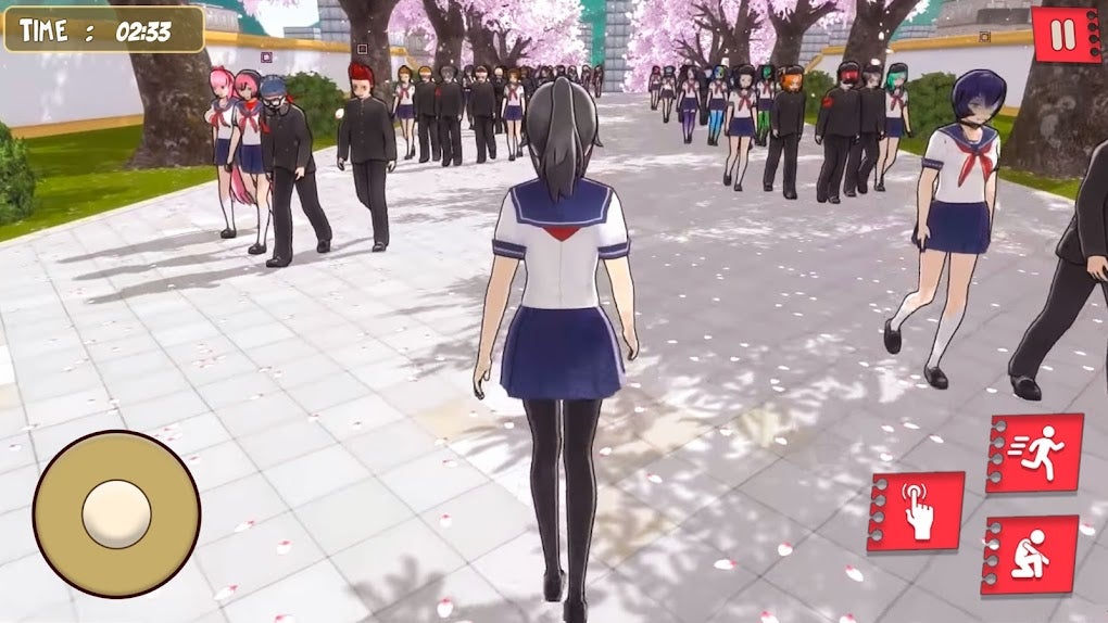 Anime Girl High School Life 3D : Japanese Sim 2021 para Android - Download