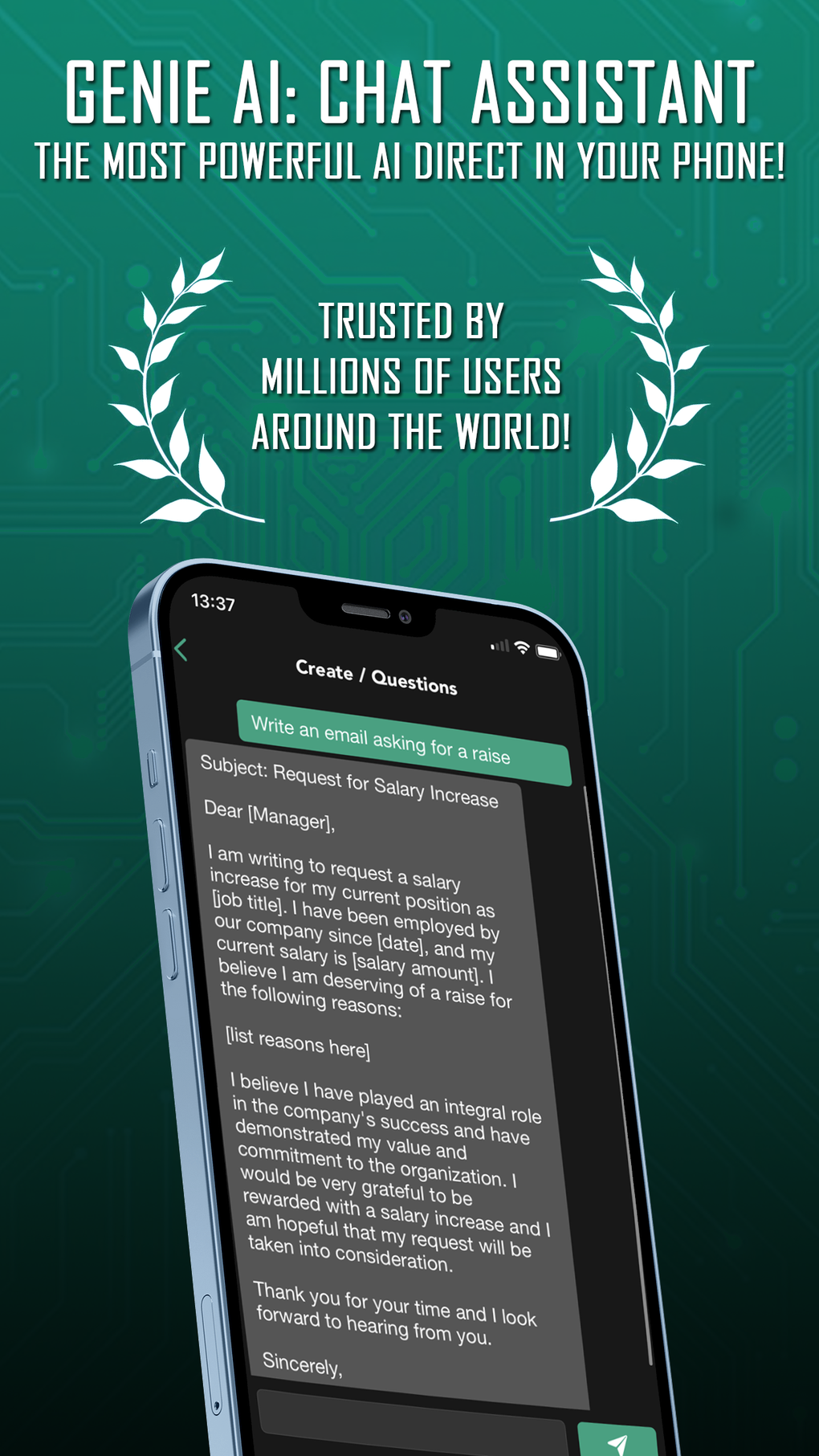 Genie AI: Chatbot Assistant for iPhone - Download
