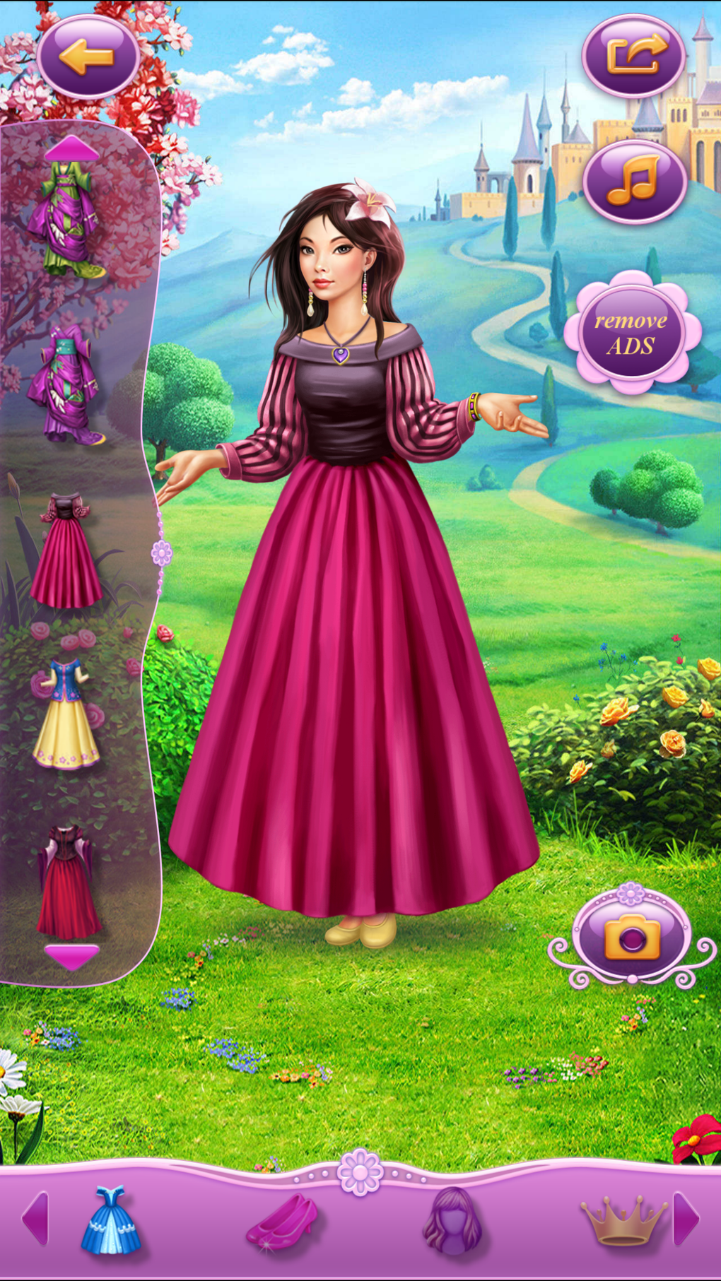 Dress Up Princess Snow White per iPhone - Download