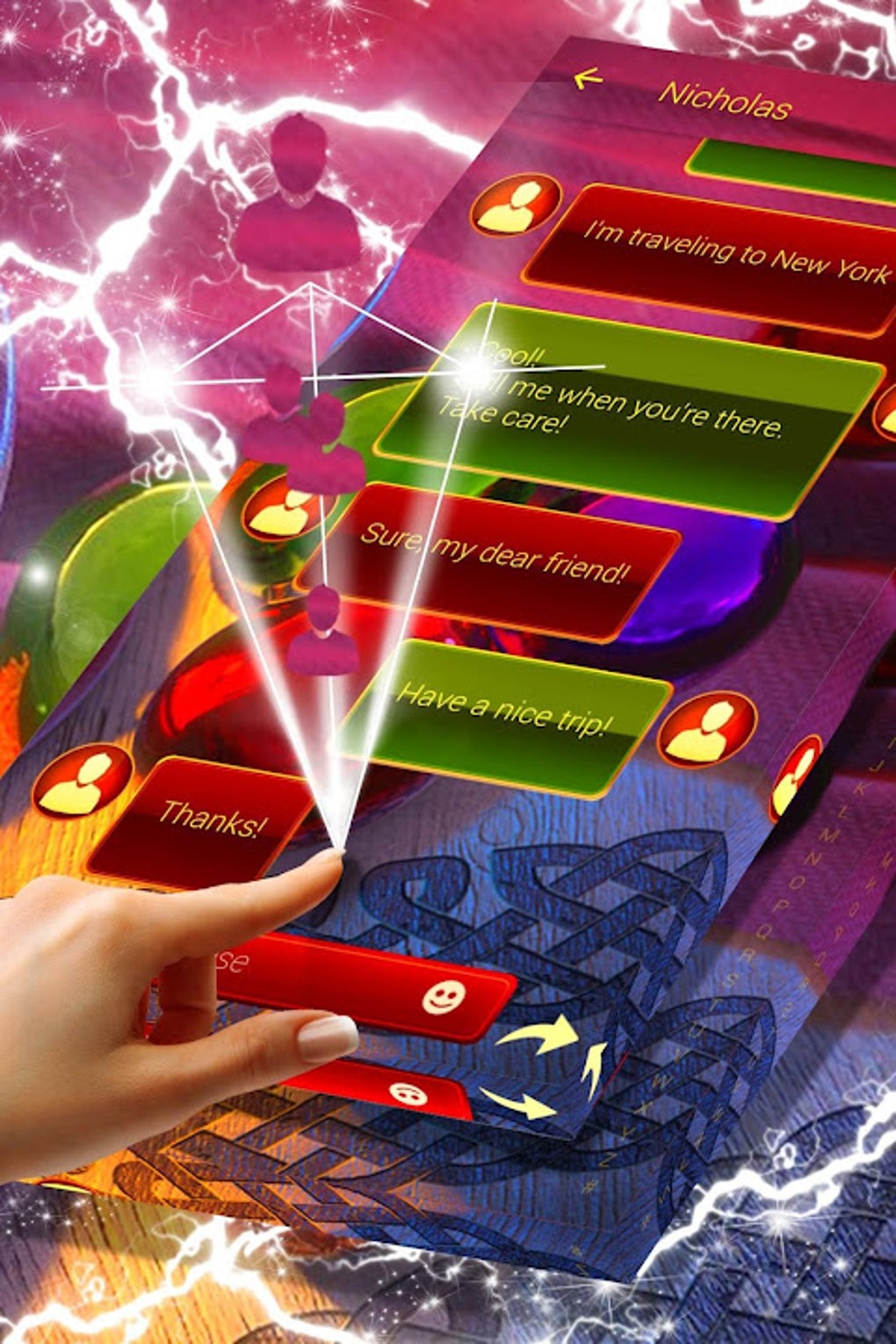 Colorful SMS Theme APK para Android - Descargar