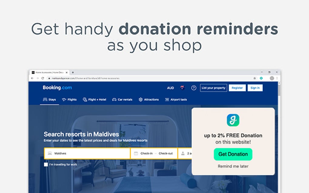 Giverly Donation Reminder for Google Chrome - Extension Download