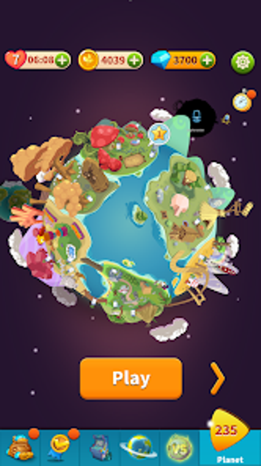 Puzzle Earth : Match-3 Puzzle para Android - Descargar