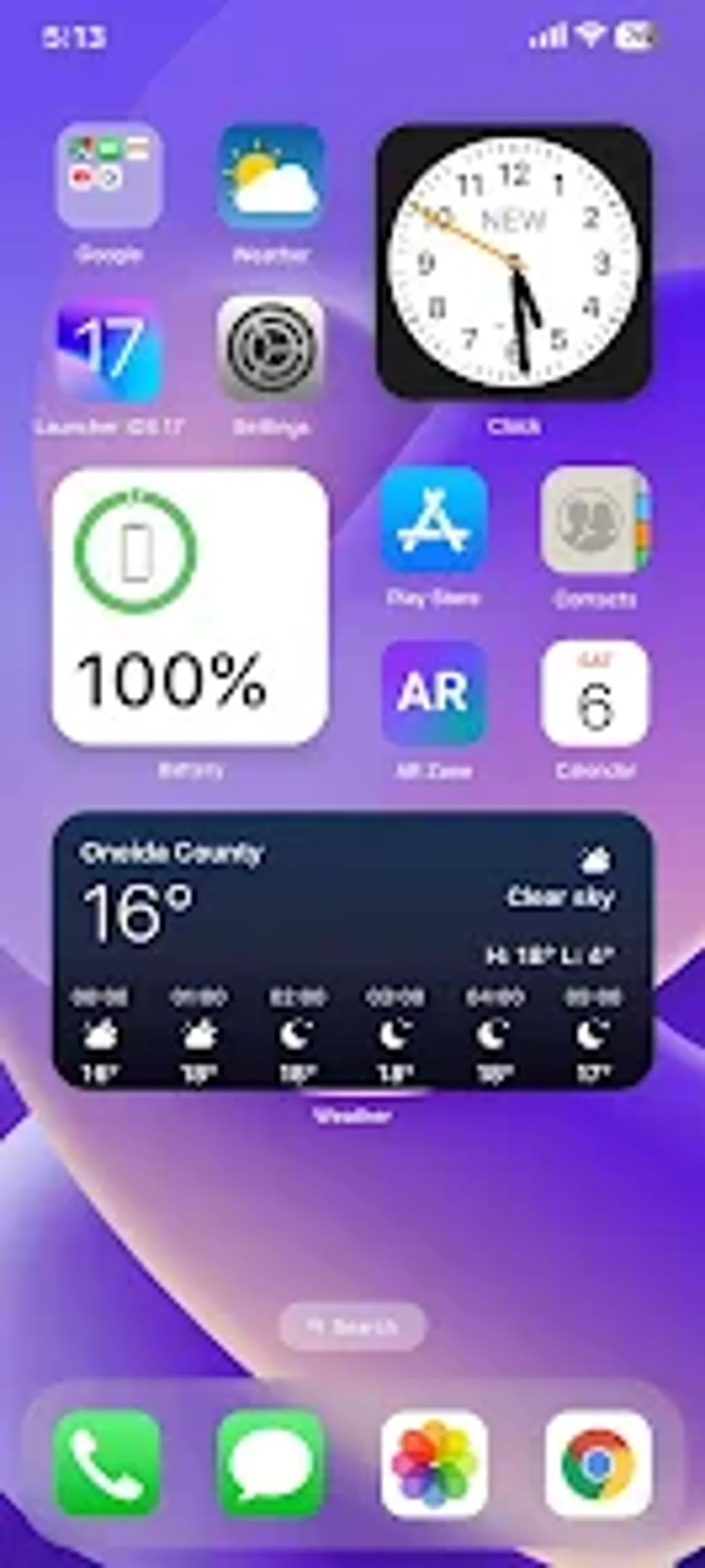 Launcher iOS 17 para Android - Descargar