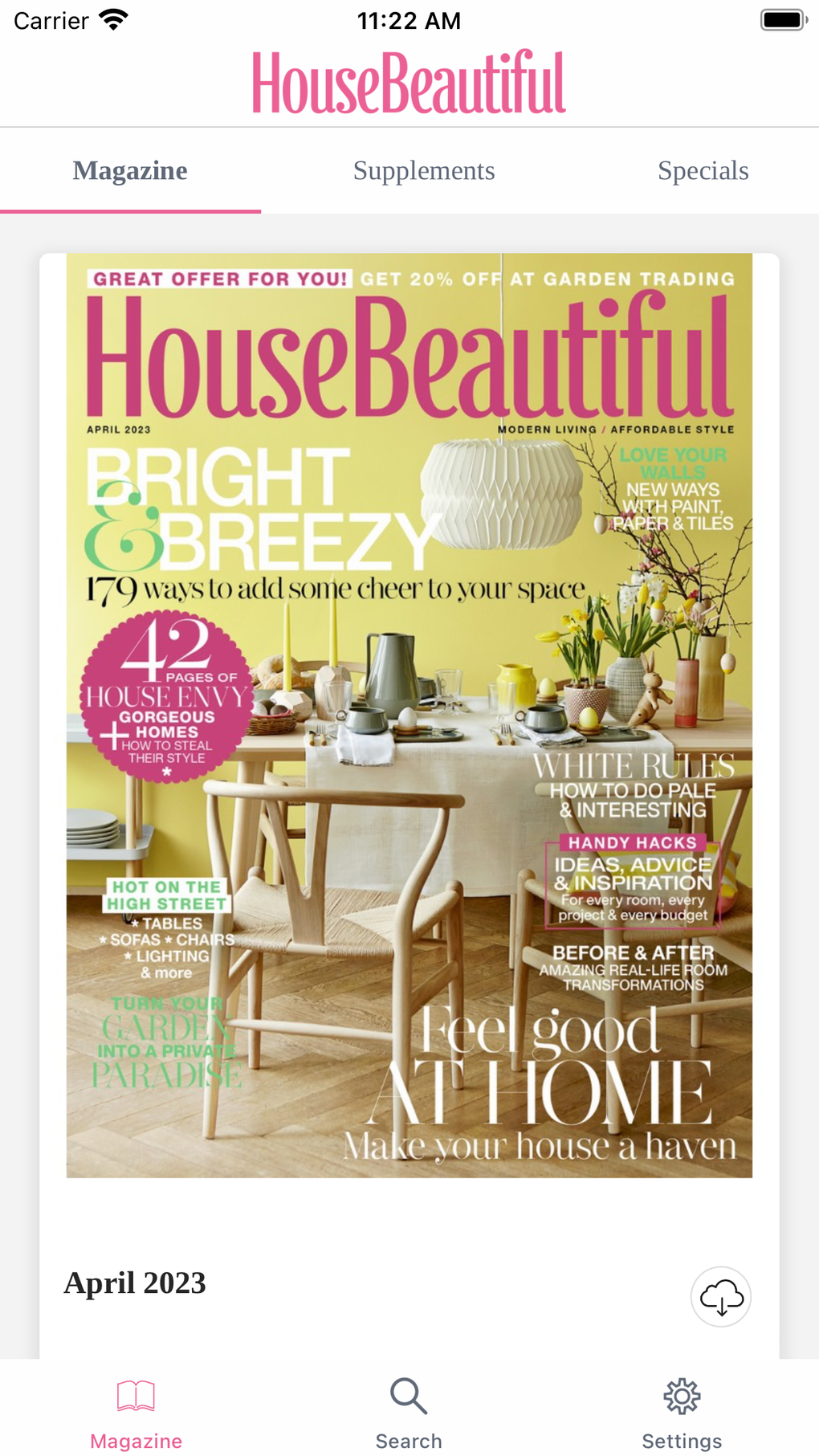 House Beautiful UK for iPhone - Download