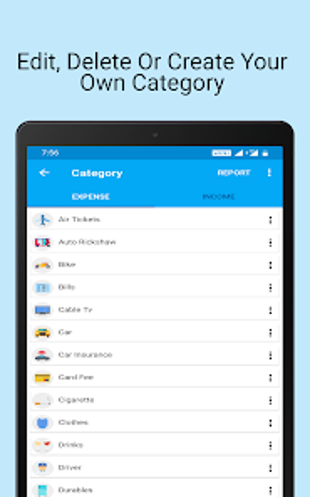 Income Expense Daily Expenses For Android Download