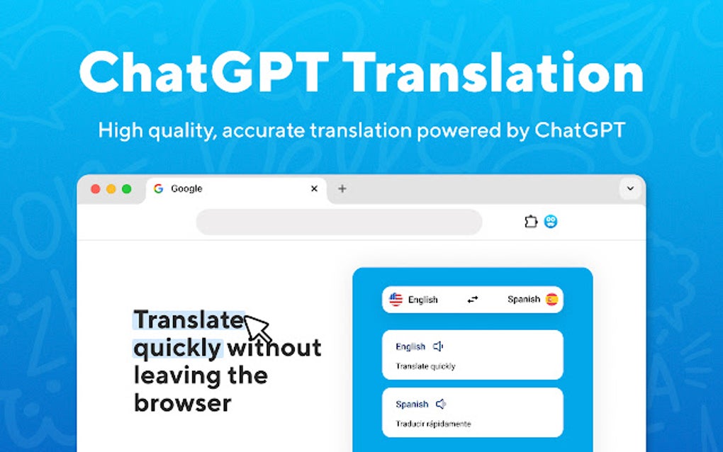 ChatGPT Translation para Google Chrome - Extensión Descargar