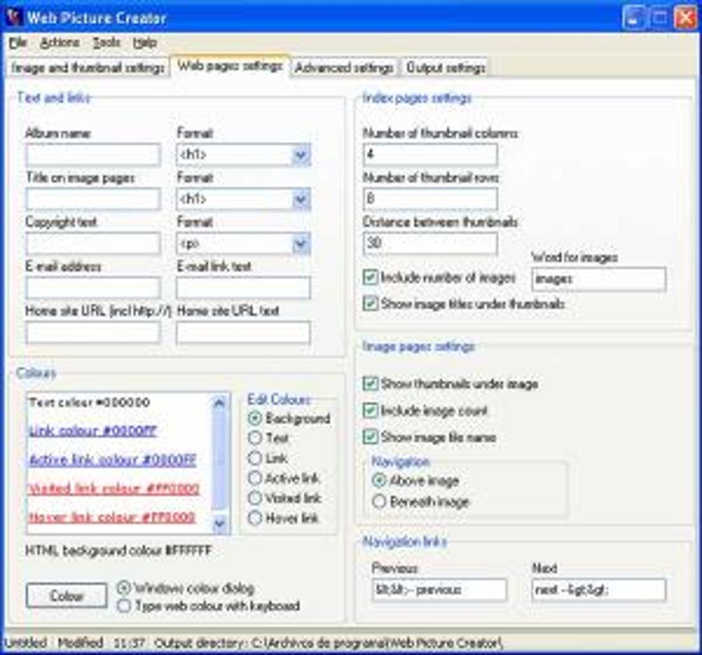 Web Picture Creator - Download
