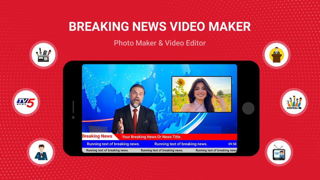 Breaking News Photo Editor for iPhone - Download