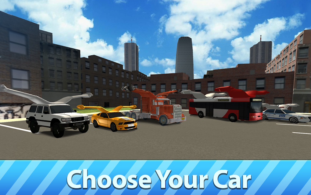 Flying Car Driver Simulator 3D for Android - Download