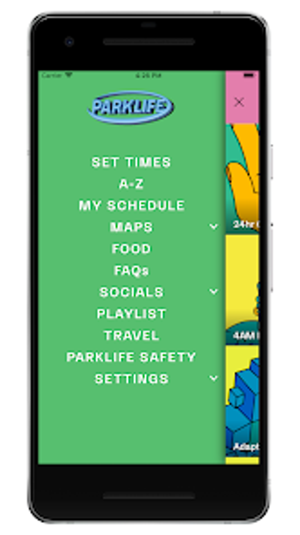 Parklife Festival per Android - Download