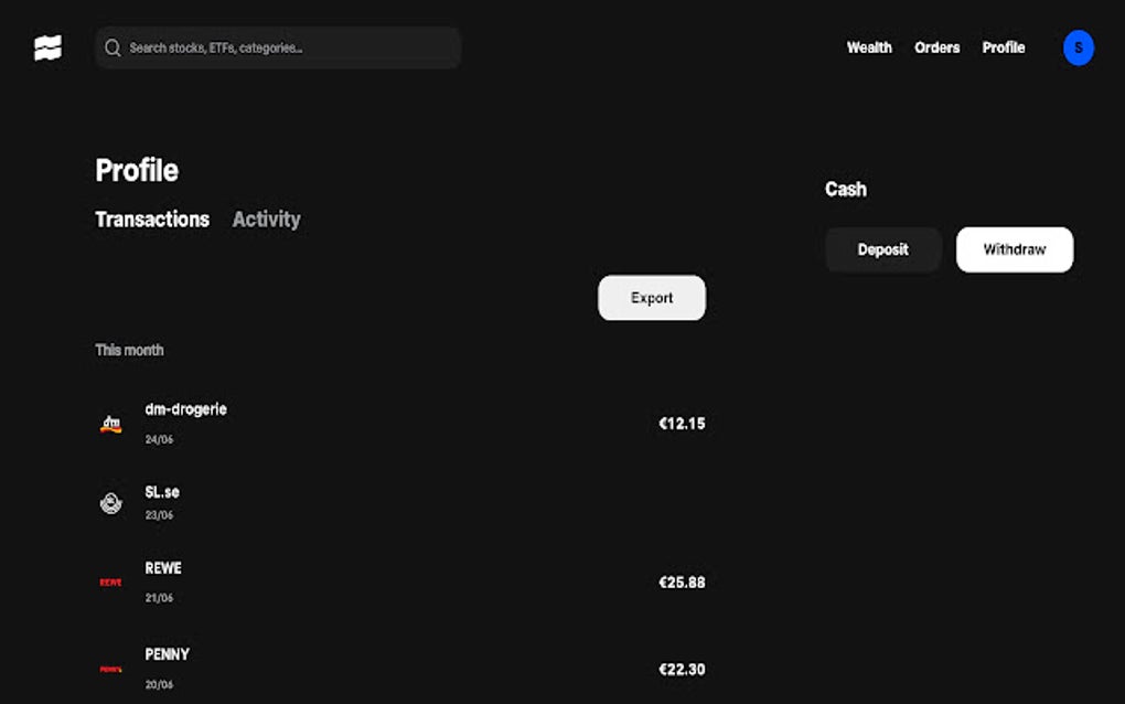 TR Exporter - Export your Trade Republic transactions to CSV cho Google ...