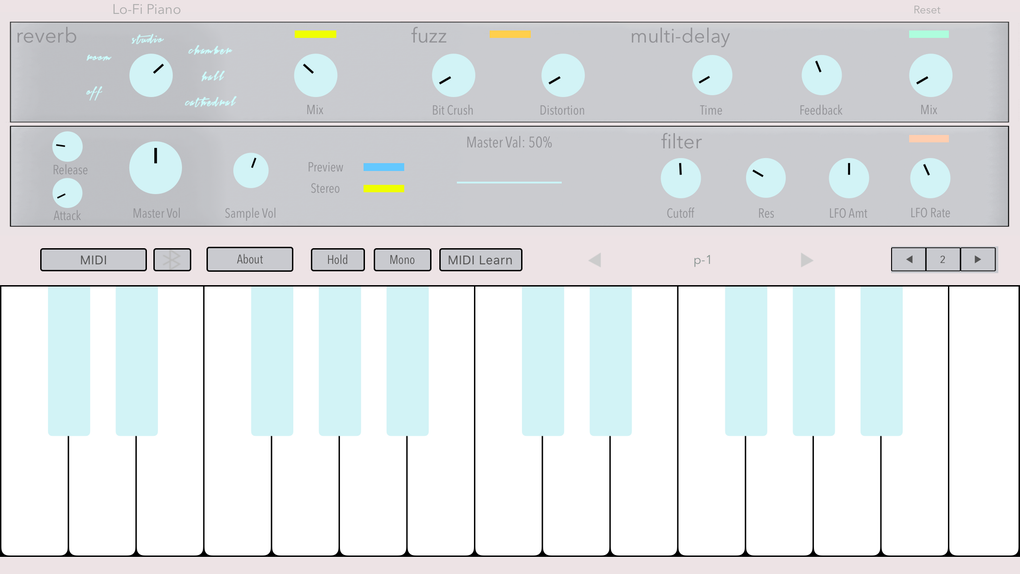 Lo-Fi Piano for iPhone - Download