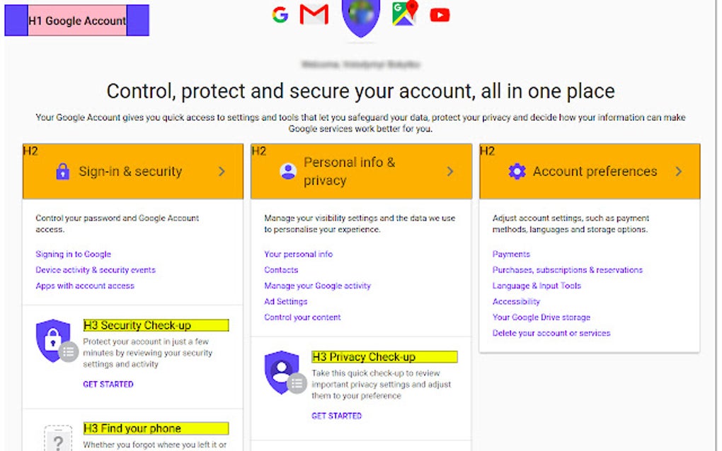 H-tag for Google Chrome - Extension Download