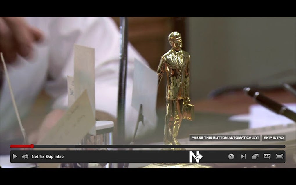 Netflix Skip Intro Google Chrome 용 - 확장 프로그램 다운로드