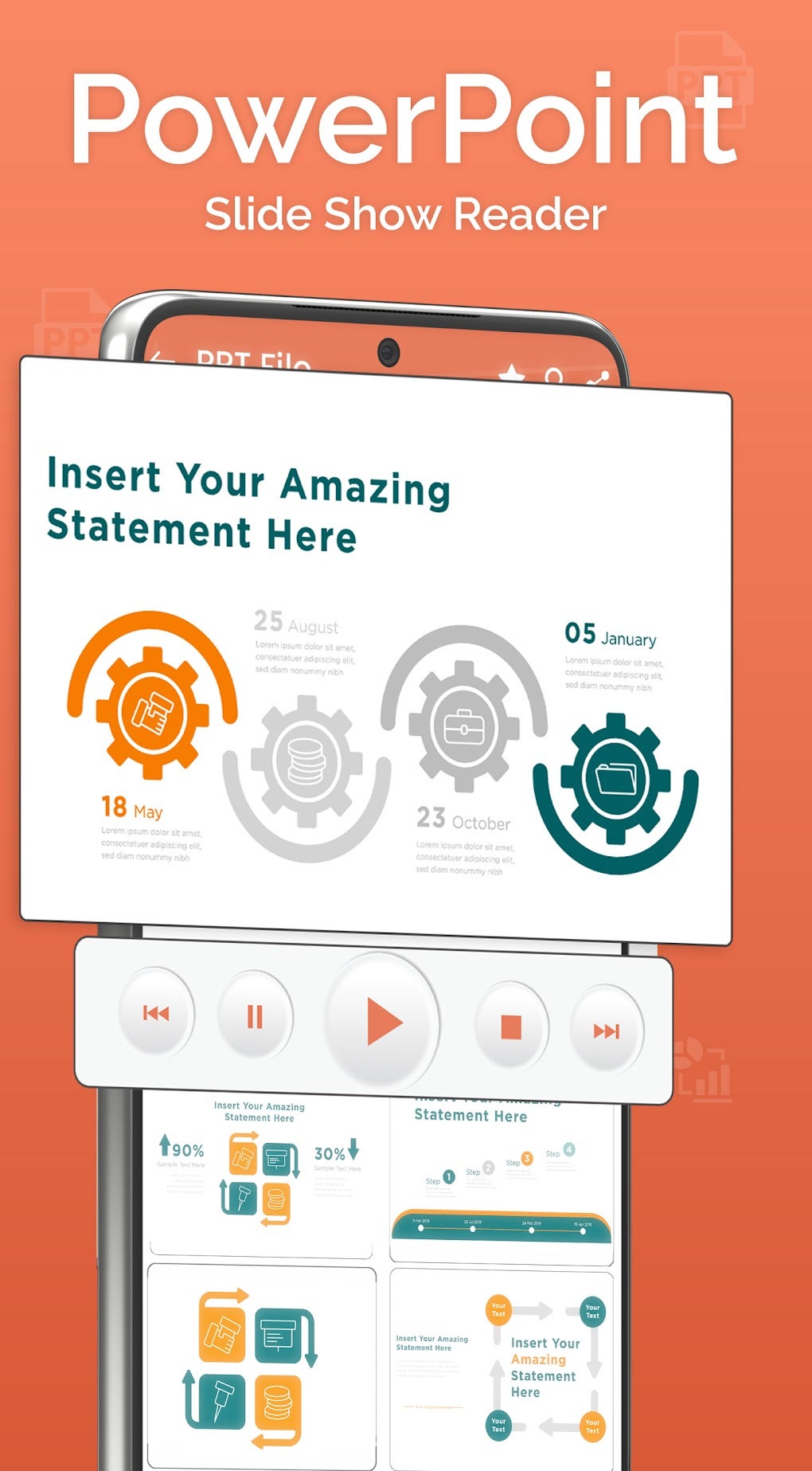 PPT Reader PPTX Slide Viewer para Android - Descargar
