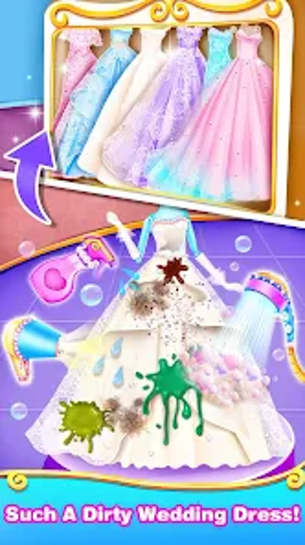 Princess Wedding Cleaning Bri for Android - Download