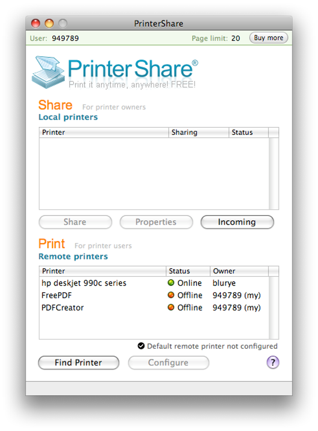 PrinterShare für Mac - Download