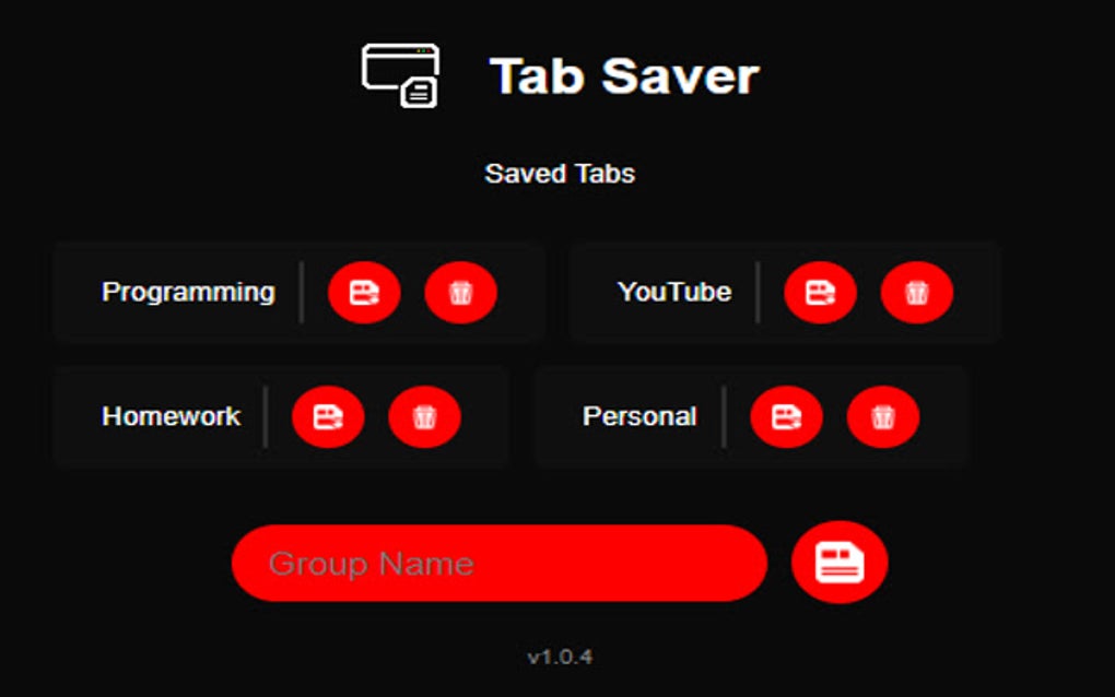 Tab Saver para Google Chrome - Extensión Descargar