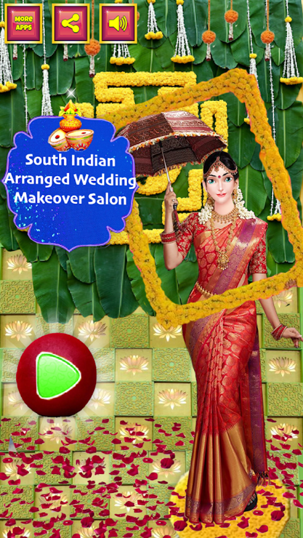 South Indian Arranged Wedding Makeover Salon APK for Android - Download