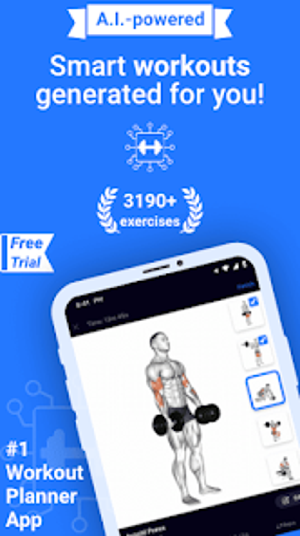 Workout Planner GymHome FitAI Para Android Download