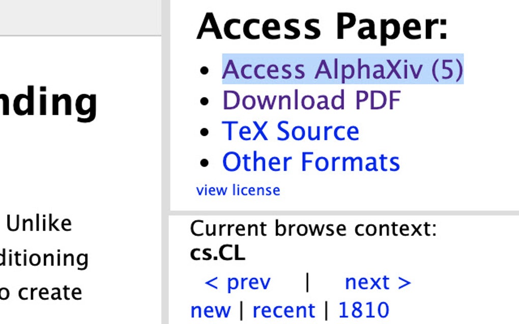 alphaXiv - Open Research Discussion para Google Chrome - Extensión ...