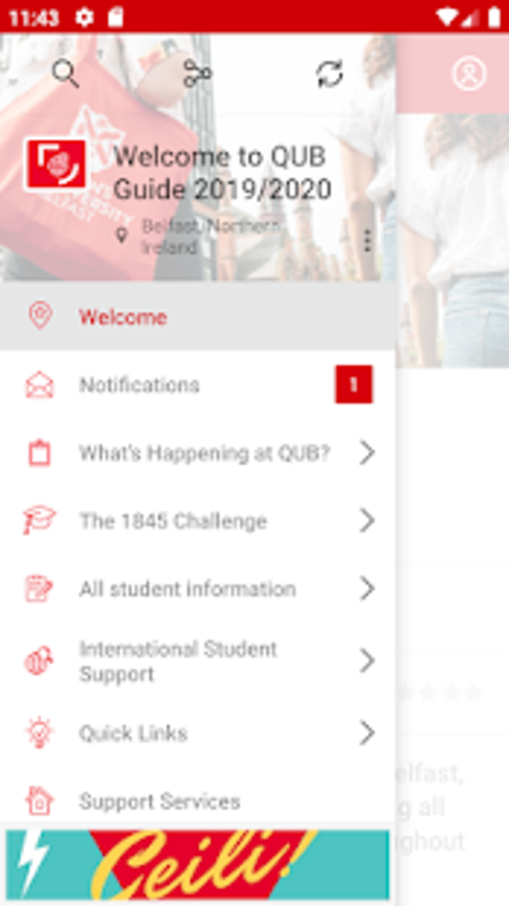 QUB Guide para Android - Descargar