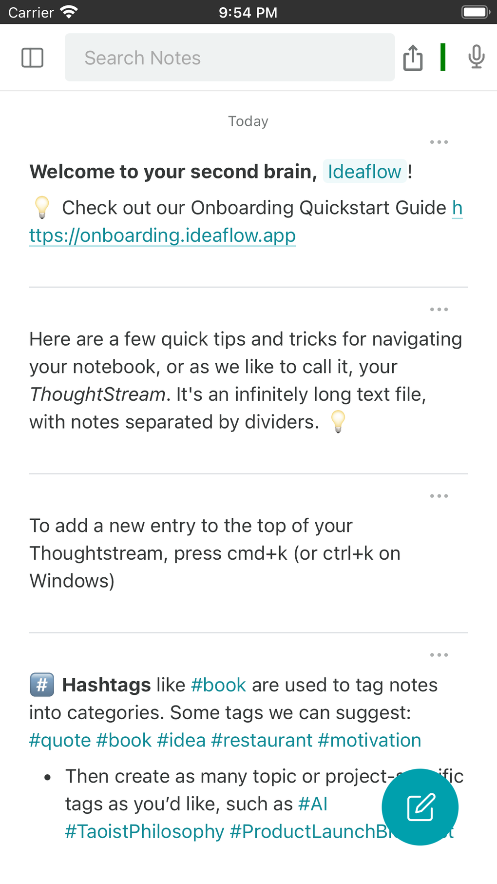 Ideaflow Notes for iPhone - Download