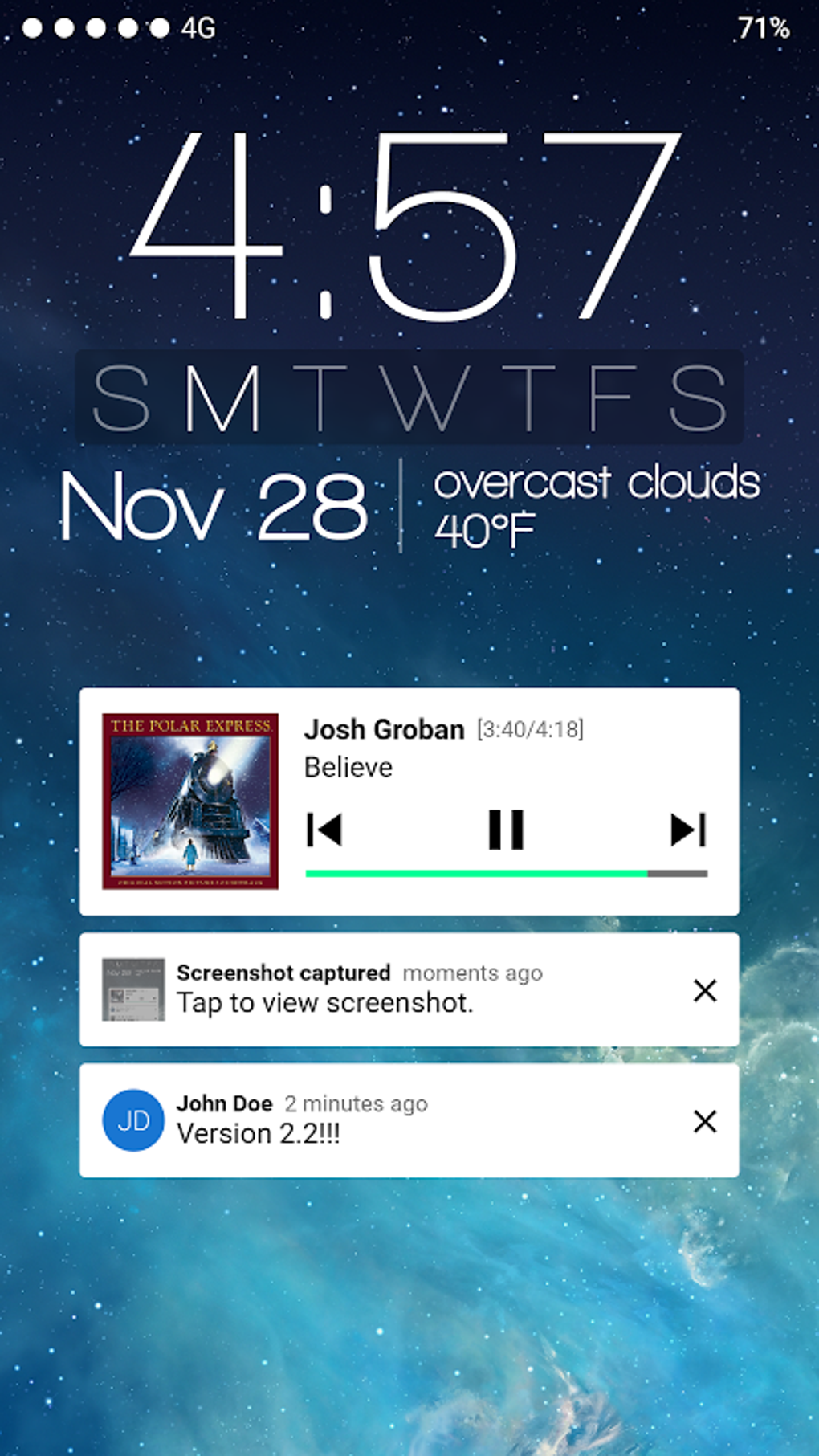 Notification Station for KLWP APK for Android - Download