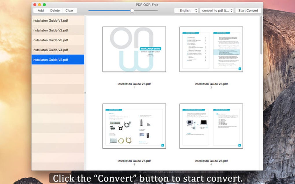 PDF OCR Free Voor Mac Download
