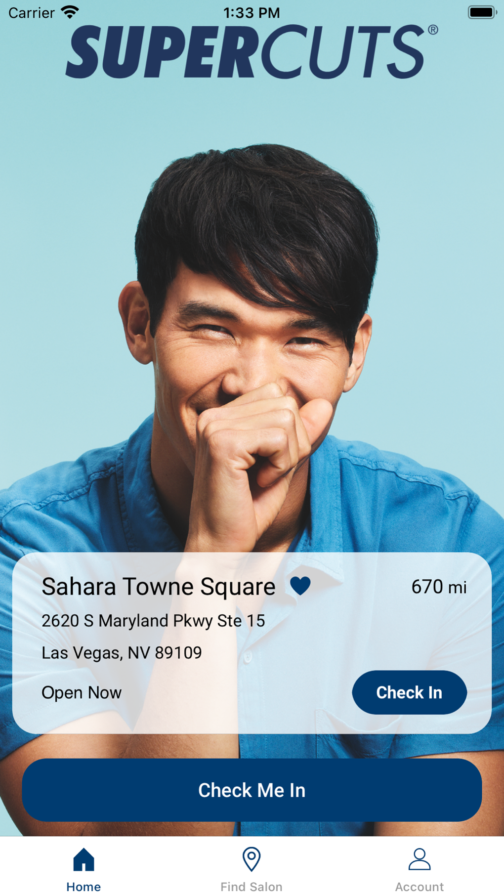 Supercuts Hair Salon Check-in für iPhone - Download