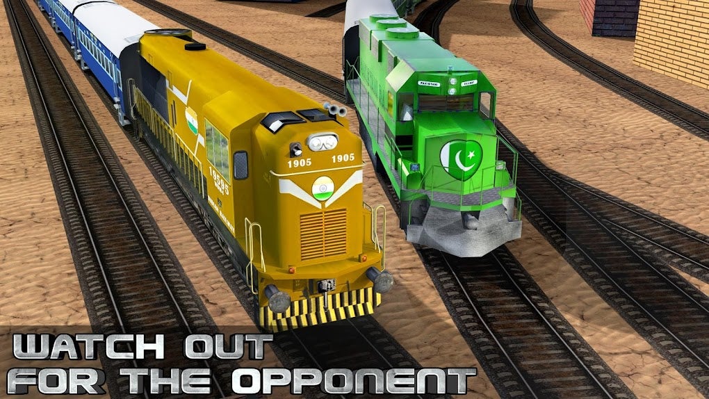 India VS Pakistan Train racing game APK for Android - Download